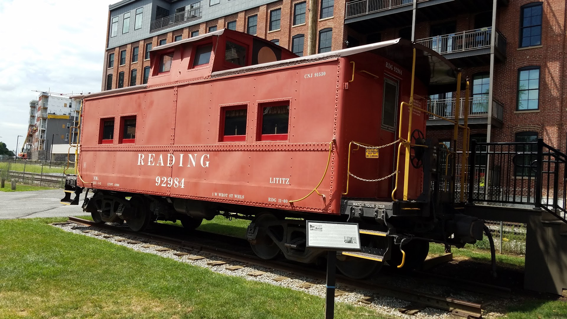 Caboose Museum Lititz, Pennsylvania